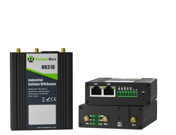 NavigateWorx - Industrial cellular router, gateway, modem